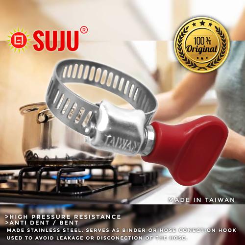 Jual klem selang gas elpiji stainless/ hose clam asli taiwan - Jakarta ...
