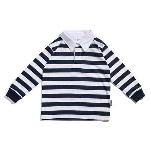 Jual Lookkids Baju Polo Anak Rugby Shirt Katun Combed Variasi Scuro - 5 ...