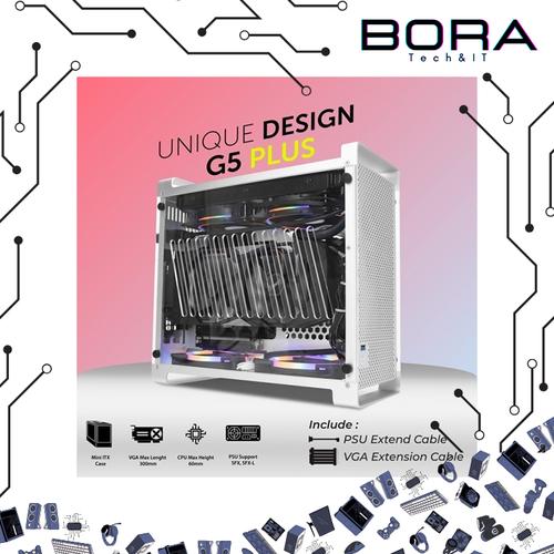 Jual Casing Komputer Metalfish G5 Plus Mini ITX + Riser | Case PC ...