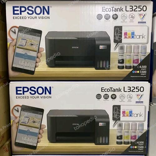 Jual Epson EcoTank L3250 A4 Wi-Fi All-in-One Ink Tank Pengganti L3150 New - Jakarta Pusat ...
