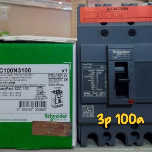 Jual MCCB EZC 100N 3P 100A 18KA SCHNEIDER - Jakarta Pusat - ARKA STORE ...