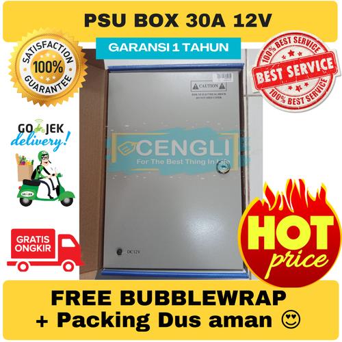 Promo Power supply 12V 30A PANEL BOX PSU BOX 12 V 30 A , 12 Volt 30 ...