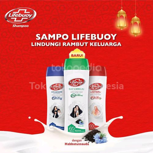 Jual Lifebuoy Shampoo Botol 170ml/Shampo Lifebuoy Botol 170 ml/Sampo ...