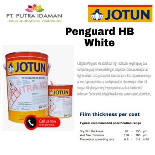 Jual JOTUN CAT EPOXY / PENGUARD HB WHITE 5 LTR / 2 KOMPONEN / CAT EPOXY - Jakarta Utara - PUTRA ...
