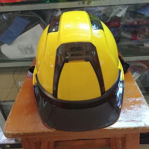 Jual HELM PROYEK SAFETY / HELM LEOPARD ABS 0295 SNI / BERKUALITAS ...