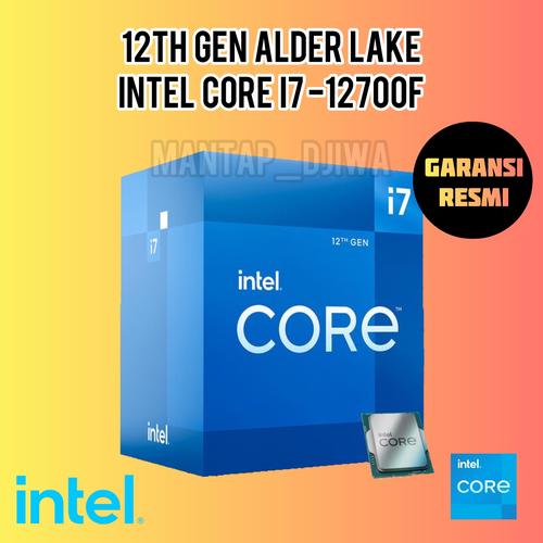 Jual Intel processor core i7 12700F 12th Gen LGA 1700 Alder Lake - Kota Surabaya - Mantap_Djiwa ...