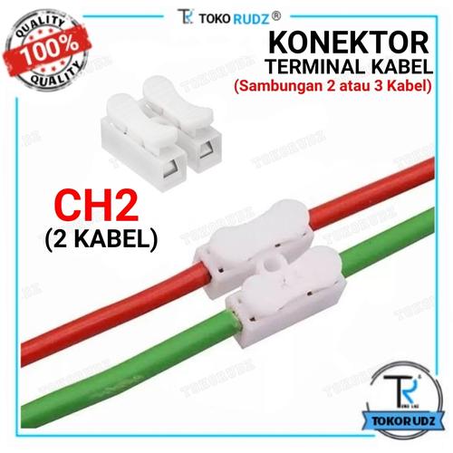 Jual Terminal Sambungan Kabel Listrik 2 3 Jalur Pin Quick Connect Wire ...