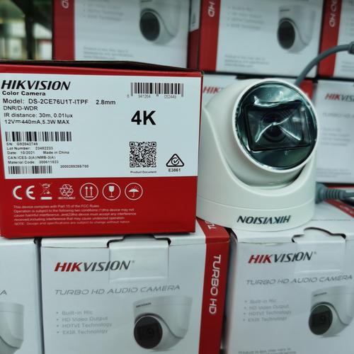 Jual CAMERA CCTV 8MP 4K INDOOR DS-2CE76U1T-ITPF TURBO SUPER HD - Jakarta Barat - Ronn cctv jkt ...