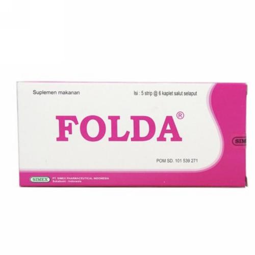Jual Folda Suplemen Ibu HAMIL // Obat FOLDA Multivitamin Ibu Hamil ...