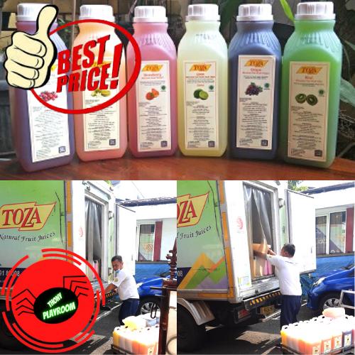 Jual Jus TOZA 1 Liter - TOZA Juice All Variant Banyak Rasa - JERUK ...