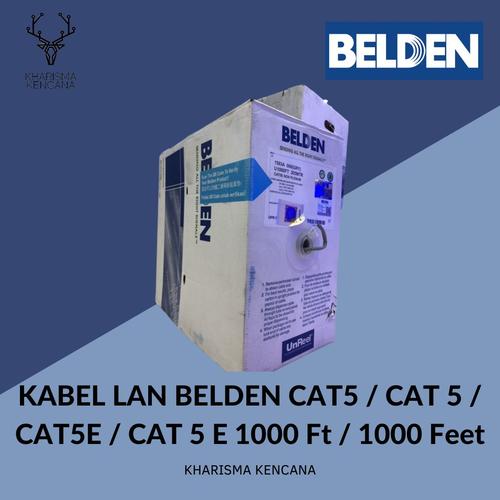 Jual KABEL LAN BELDEN CAT5 / CAT 5 / CAT5E / CAT 5 E 1000 Ft / 1000 ...