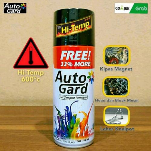 Jual Cat Semprot Premium High Temperature (Anti Panas) Black - Kab ...