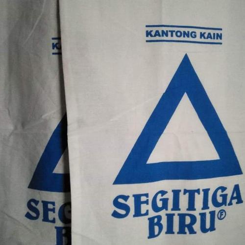 Jual saleez Karung kain/kandi/kantong segitiga biru serbaguna dan murah ...