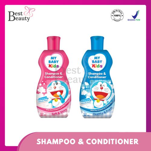Promo MY BABY Kids Shampoo & Conditioner Doraemon 180ml - Health ...