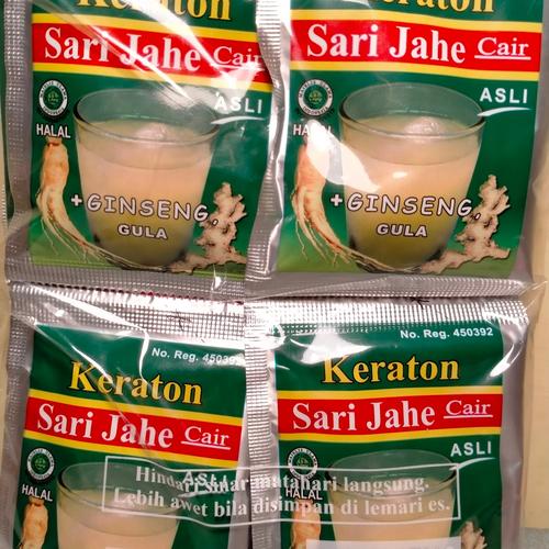 Jual Sari Jahe Keraton Asli 30 ml (12 sachet) - Kota Malang ...