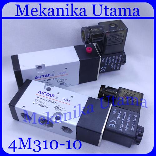 Jual Airtac Namur Solenoid Valve 4M310-10, Selenoid Namur 220V 24V 110V 12V - DC 24V - Jakarta ...