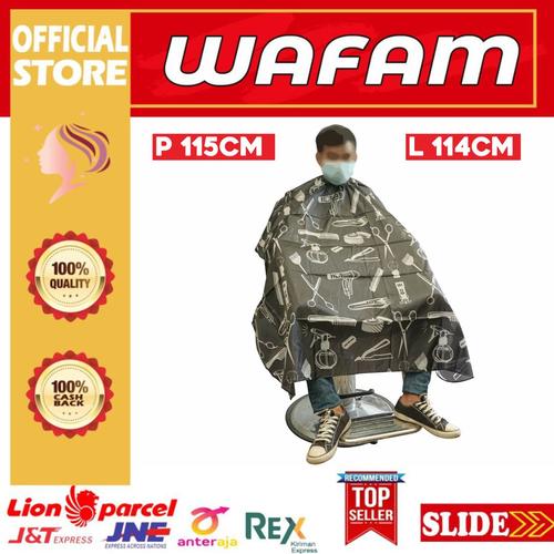 Jual CAPE/ KEP / KAIN KIP CUKUR BARBER PANGKAS SALON MOTIF ALAT CUKUR ...
