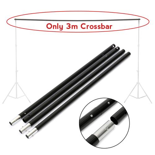 Jual background crossbar 3 M Adjustable Aluminium Foto Studio backdrop ...