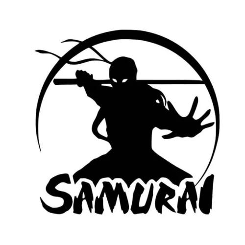 Jual stiker cutting keren lucu unik samurai jepang dekorasi Decal Vinyl ...