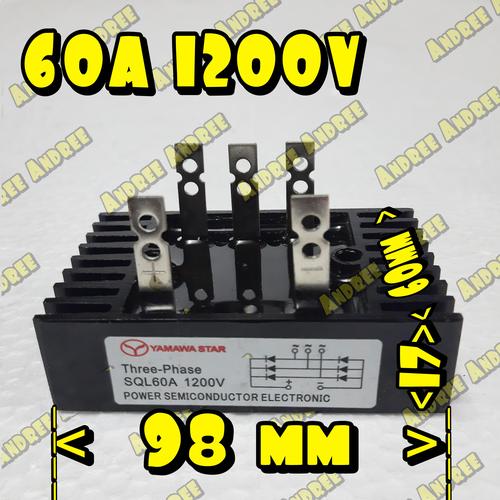 Jual Rectifier - Silicone - Silikon 60 A - 1200 V - 3 phase - Kota ...
