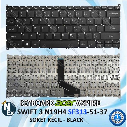 Jual Keyboard Acer Swift 3 SF313-51 SF314-57 SF314-57g Black - Jakarta ...