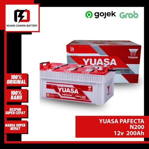 Jual Aki Mobil YUASA PAFECTA N200 / N-200 / N 200 - Aki KAPAL - Jakarta ...
