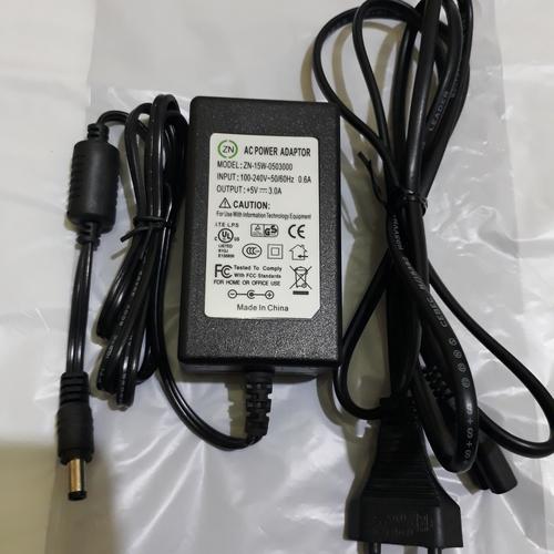 Jual Adaptor 5v 3A Power Supply Dc 5v 3A +Kabel AC - Kota Bandung ...
