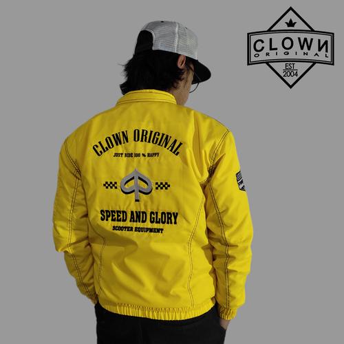Jual Jaket Vespa - Jaket Bomber motor CLOWN CLOTH - Merah, XL - Kab ...