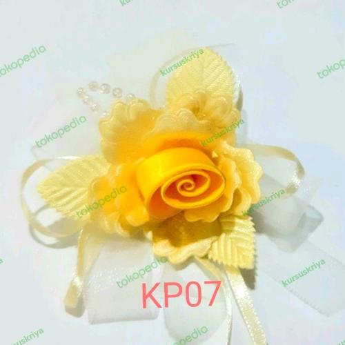 Jual bros korsase bunga pita kuning - Jakarta Selatan - Kursuskriya ...