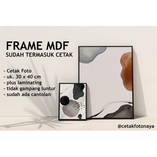 Jual frame cetak foto mdf 30 x 40 cm - Jakarta Selatan - Naya Jaya ...