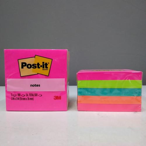 Jual 3M Post It 654-5AN Super Sticky Notes 3 inch x 3 inch - Jakarta ...