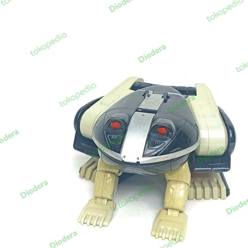 Jual Mighty Morphin Power Rangers Ninja Megazord Black Frog Zord Bandai ...