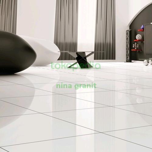 Jual Granit lantai arna putih polos 60x60 vitery white kw lokal - Kab ...