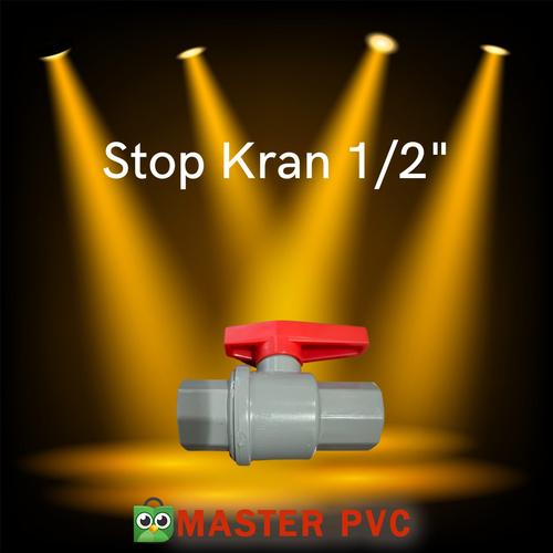 Jual STOP KRAN PVC / BALL VALVE PVC 1/2" - Jakarta Barat - MasterPVC ...