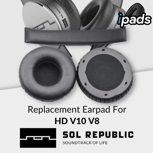 Jual Earpad Ear pad Cushion Sol Republic HD V10 V8 Earcup Busa Bantalan ...