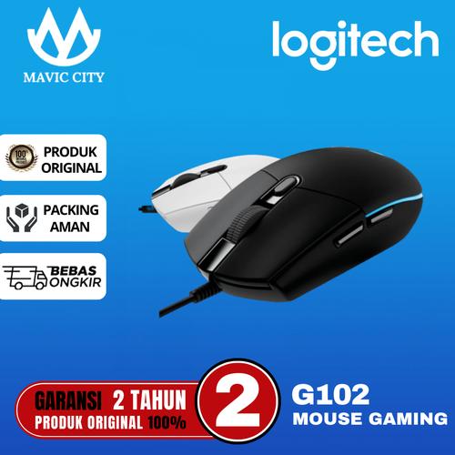 Jual Logitech G102 Prodigy Gaming Mouse - Original Garansi Resmi - Kota Surabaya - Mavic City ...