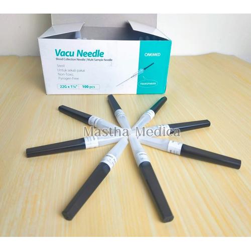 Jual Jarum Vacu needle Vacutainer Multi sample Needle 22G x 1 1/4 ...