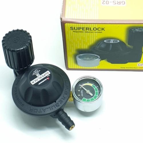Jual Regulator Kompor Gas Super Lock GRS 02 Original - Jakarta Pusat ...