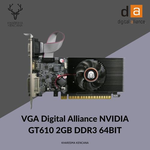 Jual VGA Digital Alliance NVIDIA GT610 2GB DDR3 64BIT - Kota Malang - kharismakencana | Tokopedia