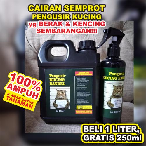 Jual PENGUSIR KUCING LIAR 1 LITER | Cat Repellent | Spray Anti Kucing ...