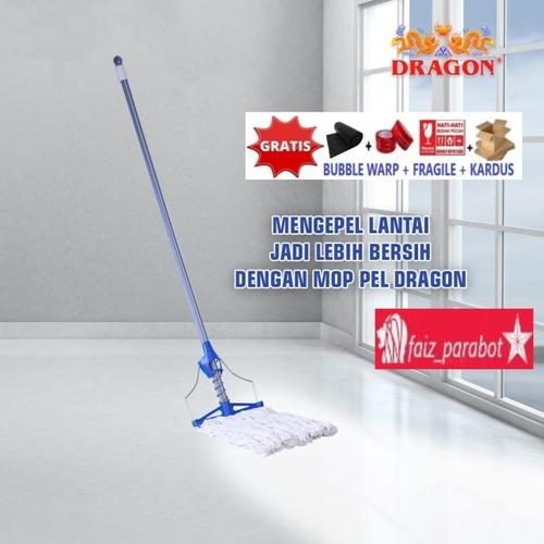 Jual LAP MOP PEL JEPIT BESI DRAGON LEBAR PEL 23 CM GAGANG 110 CM 1 SET ...
