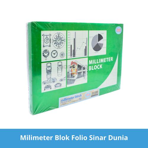 Promo Milimeter Blok Folio Sinar Dunia - UKURAN FOLIO - Kota Denpasar ...