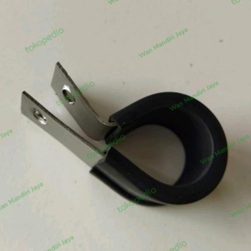 Jual klem dinding + karet pipa 3" inch plat stainless - Jakarta Pusat ...