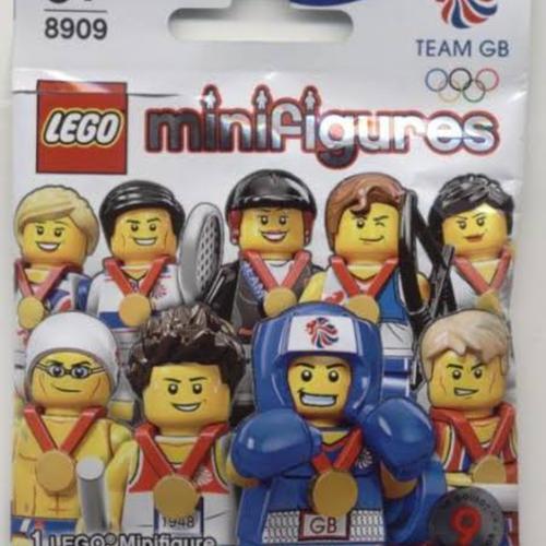 Jual Lego 8909 Team GB Sealed olympics 2012 boxing weightlifter Judo ...