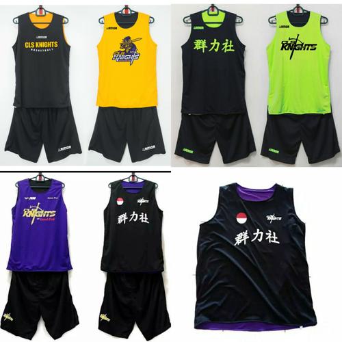 Promo STELAN JERSEY BASKET CLS / Stelan Basket CLS Knight stabilo-hitam ...