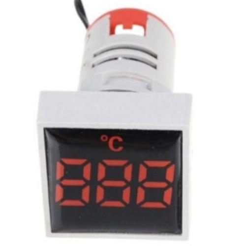 Jual Fort Pilot Lamp With Thermometer 220VAC Red ED16-22FTB, ED16-22FTK ...