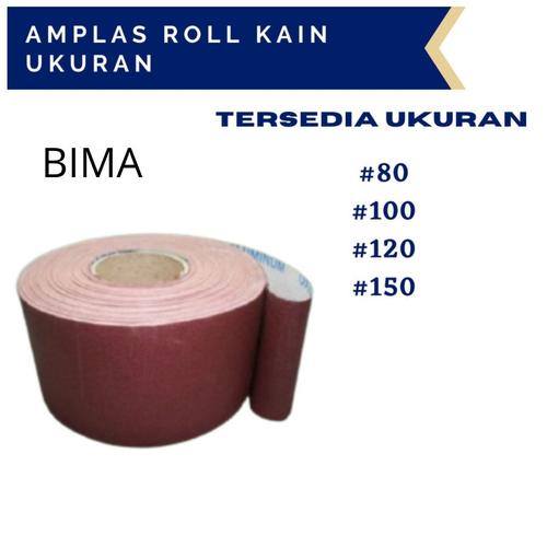 Jual Amplas roll GRIT 80-150 harga per 1 ROLL - Amplas kertas 45 METER ...