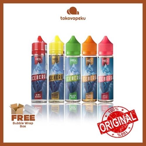 Promo LIQUID ICEBERG FREEBASE SERIES ICEBERG 60ML ORI by HEX JUICE ...