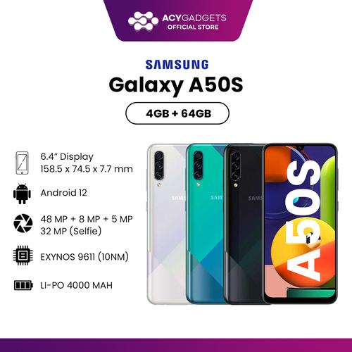 Jual SAMSUNG GALAXY A50S 4/64GB GARANSI RESMI SEIN - Black - Jakarta ...