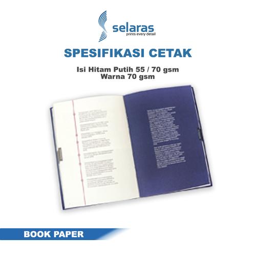 Jual Cetak / Print Isi Buku Satuan Bahan Book Paper - A6/A5, Berwarna ...